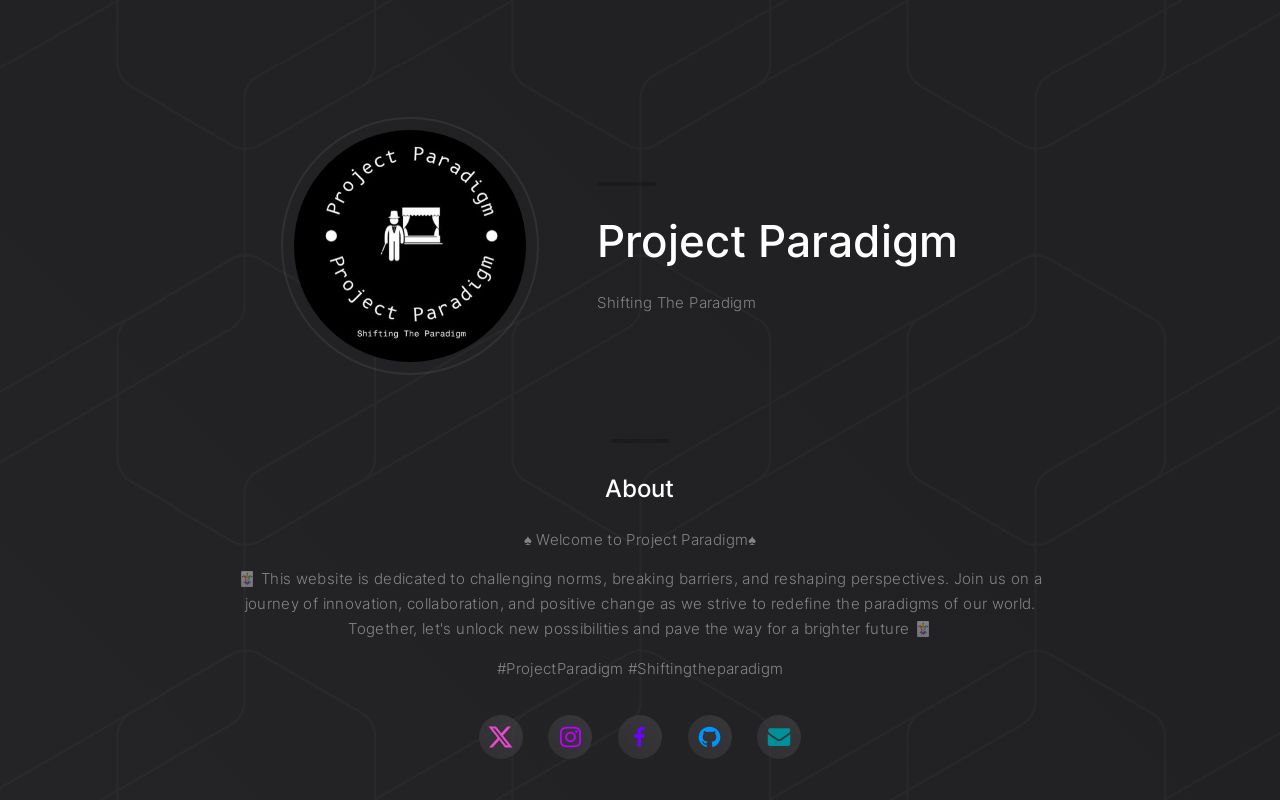Project Paradigm